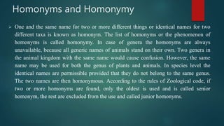 Lec. 18 Binomenclature | PPTX