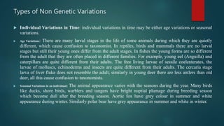 Lec. 19 population variations | PPTX