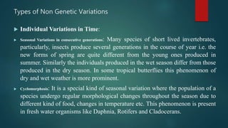 Lec. 19 population variations | PPTX