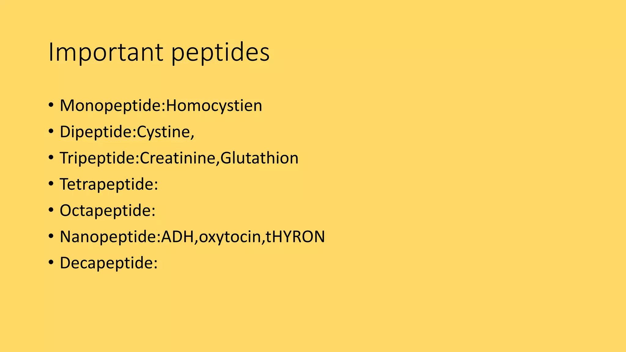 Lec.3 protein chem.classification | PPTX