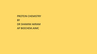 Lec.3 protein chem.classification | PPT