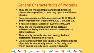 Lec.3 protein chem.classification | PPT