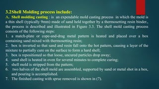 sand casting and other expendable casting | PPTX