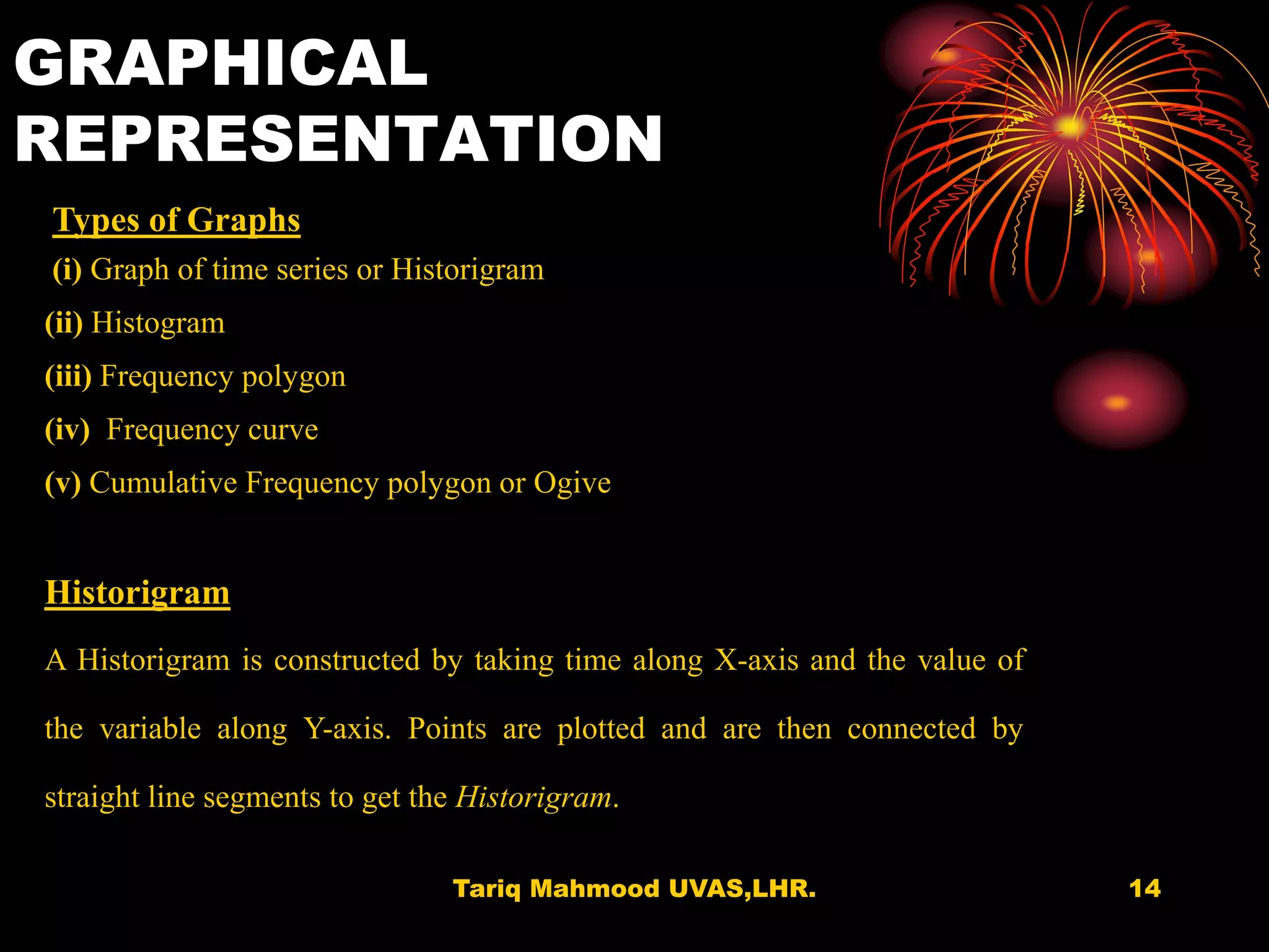 GRAPHICAL REPRESENTATION of diagram in Biostatics | PPT