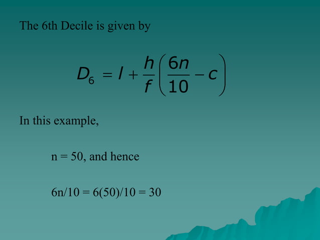 Quartiles, Deciles and Percentiles | PPT