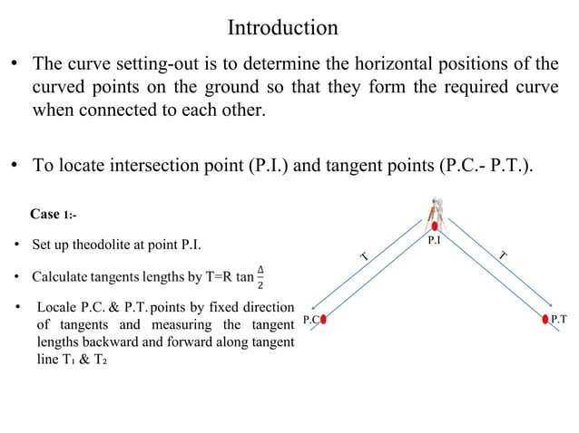Lec. 11 setting out simple circular curve | PDF | Physics | Science