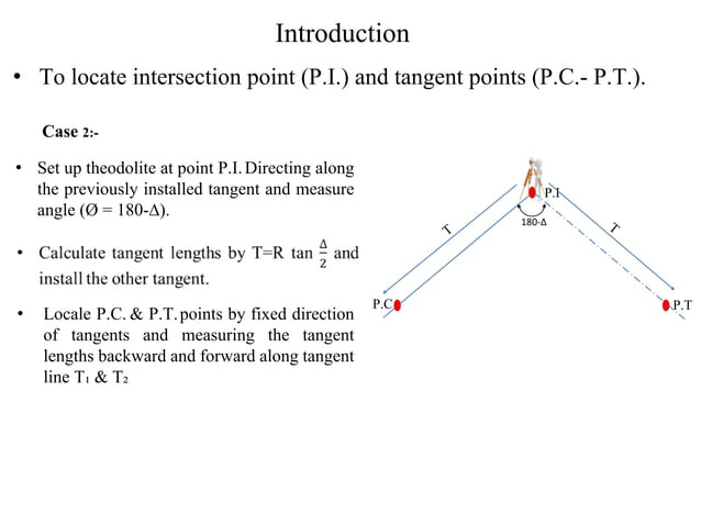 Lec. 11 setting out simple circular curve | PDF | Physics | Science
