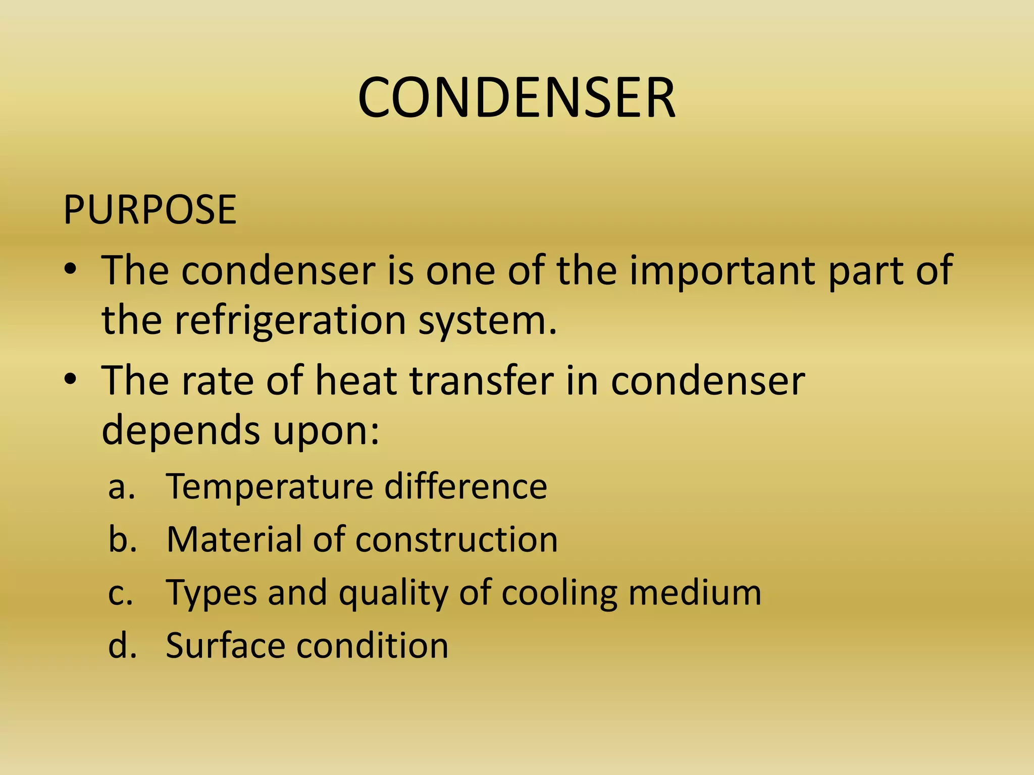 S3 Lec 2 (Condenser) Note | PPTX