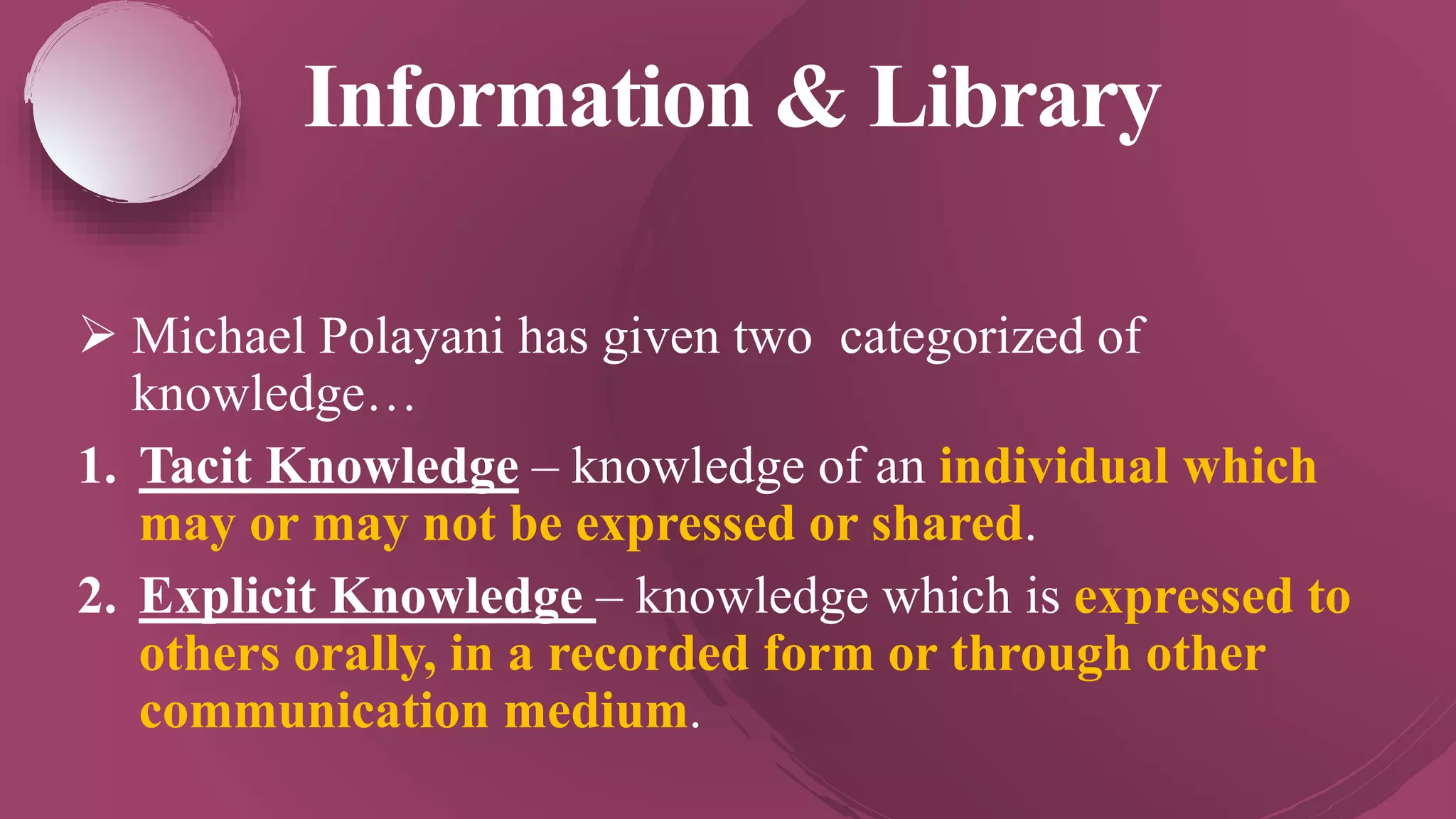 Introduction to library science | PPTX