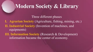 Introduction to library science | PPTX