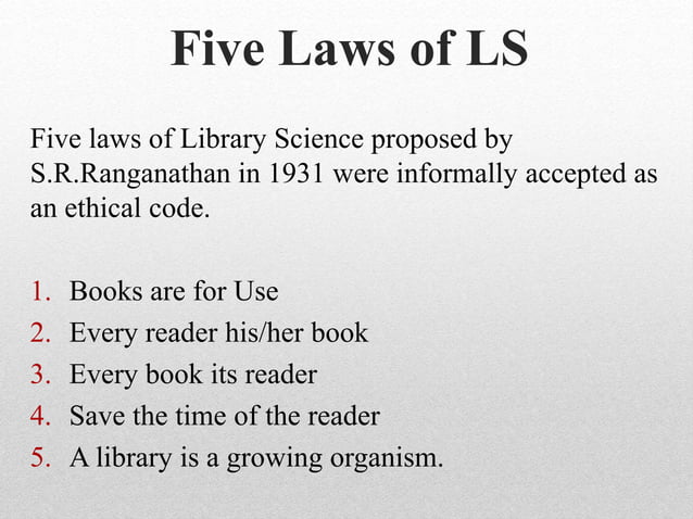 Library Ethics | PPT