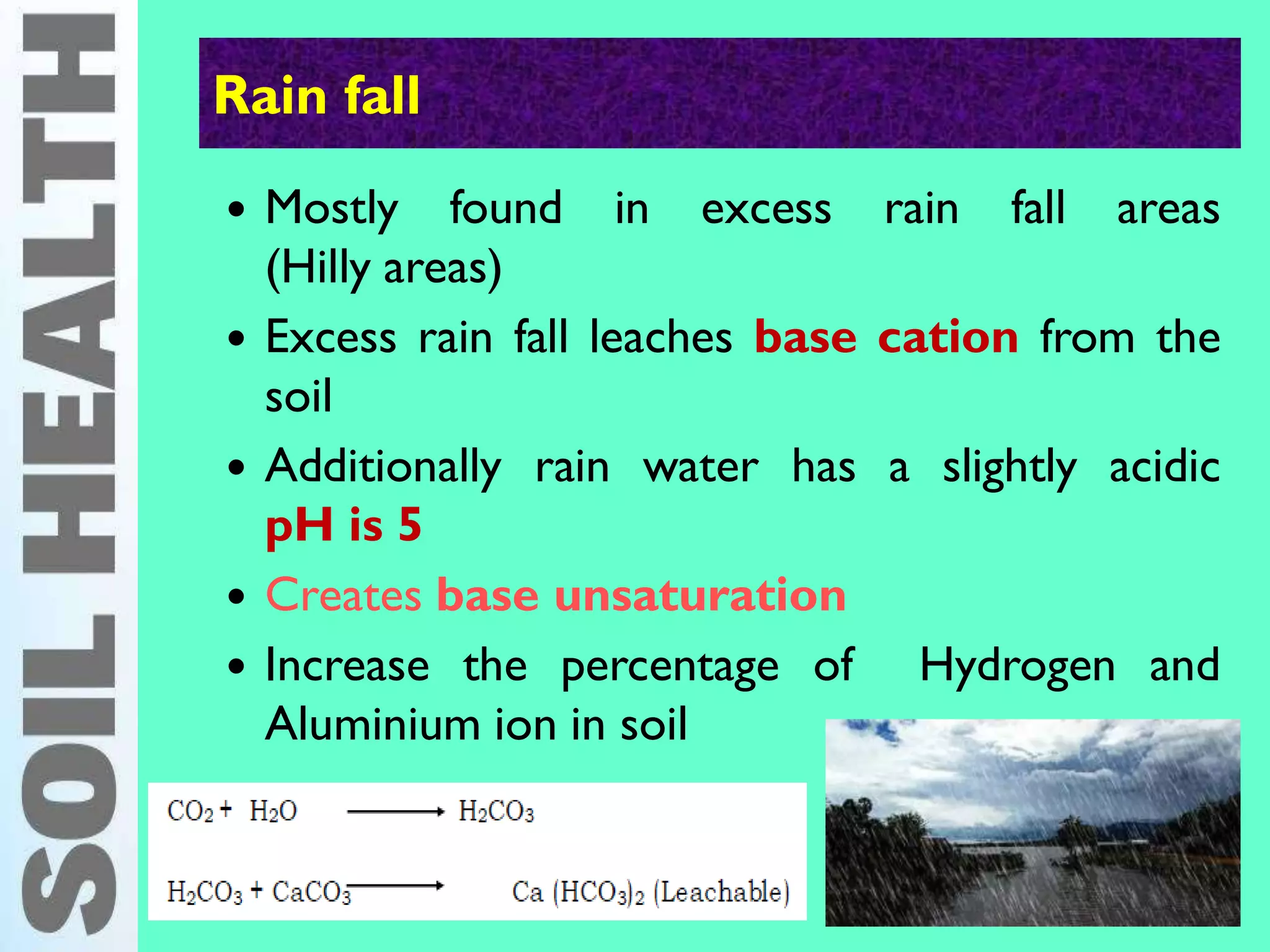 Acid soil and acid sulphate soil, genesis and characteristics | PDF