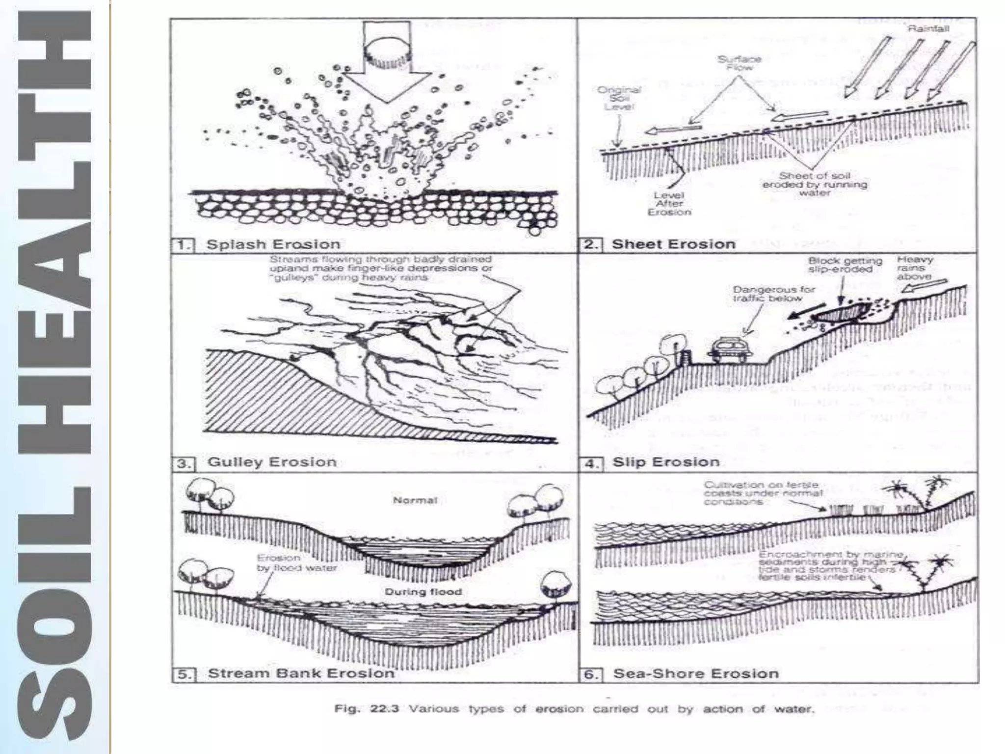 Eroded soil – genesis, types and characteristics water sheet, rill ...