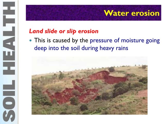 Eroded soil – genesis, types and characteristics water sheet, rill ...