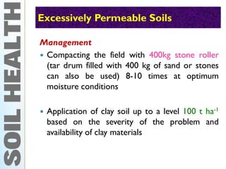 Low Permeable Soil