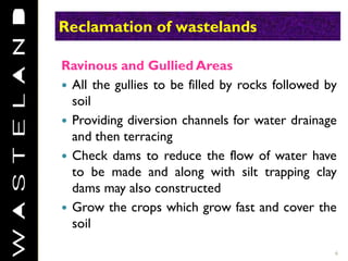Management of wasteland | PDF