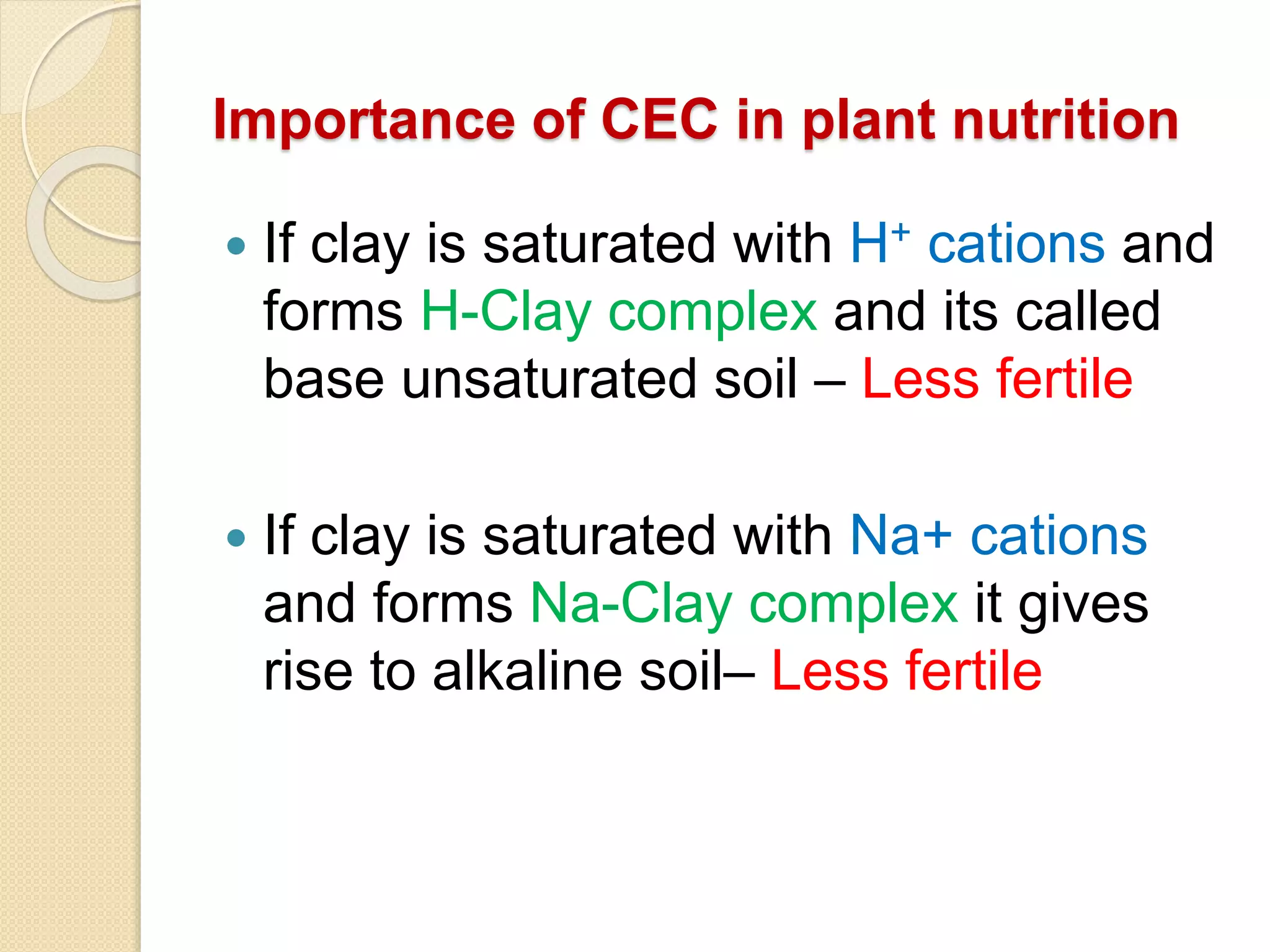 Sources of charges in soil | PPTX
