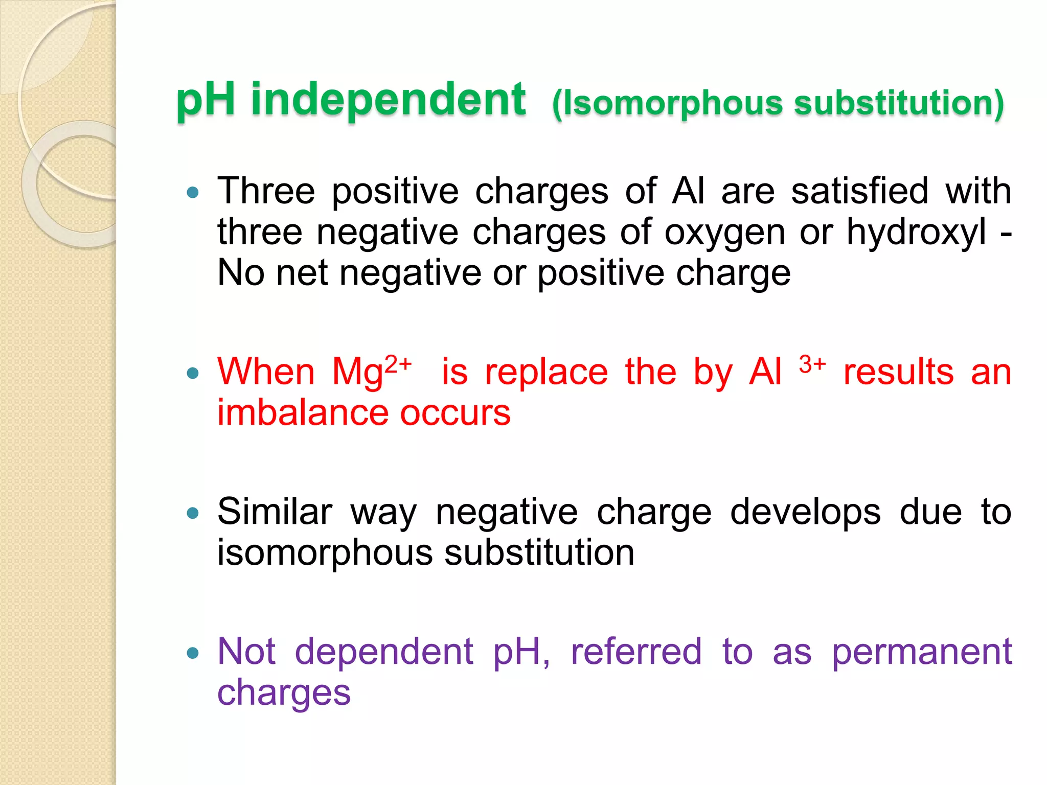 Sources of charges in soil | PPTX
