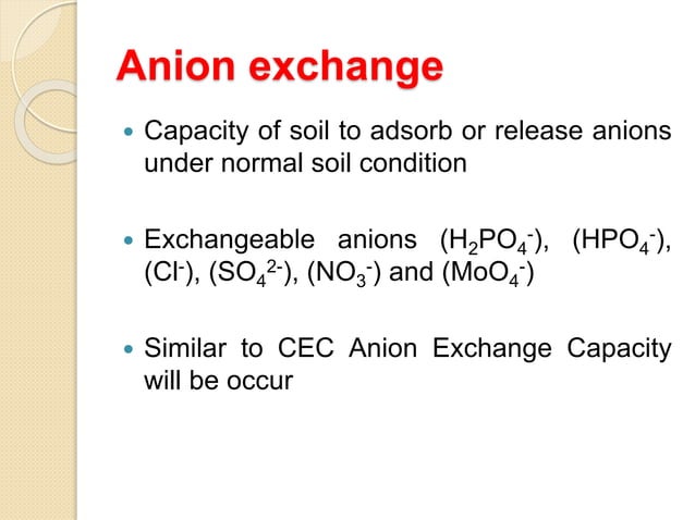 Sources of charges in soil | PPTX