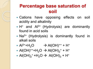 Sources of charges in soil | PPTX