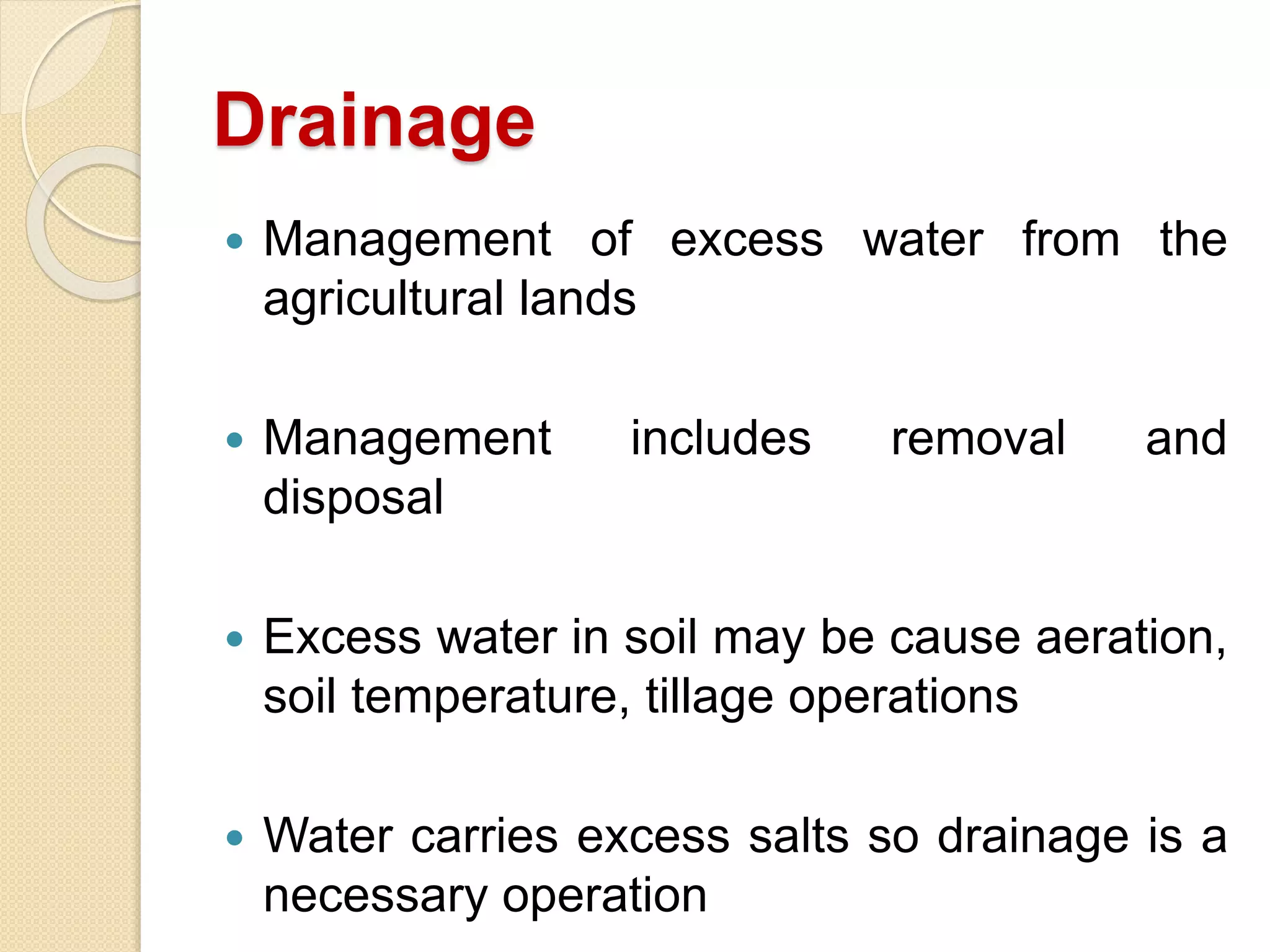 Soil water movement | PPTX