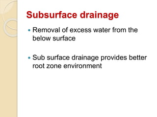 Soil water movement | PPTX