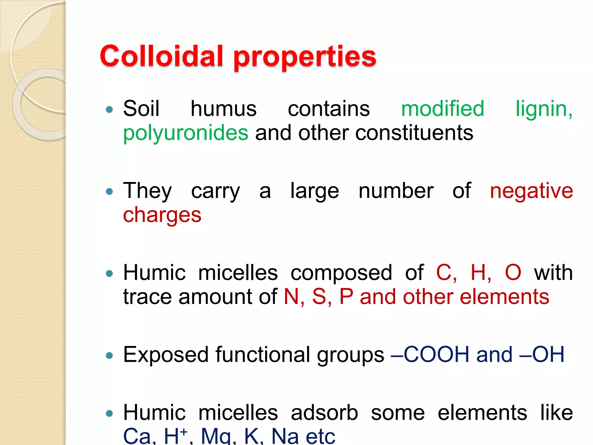 Humic substances | PPTX