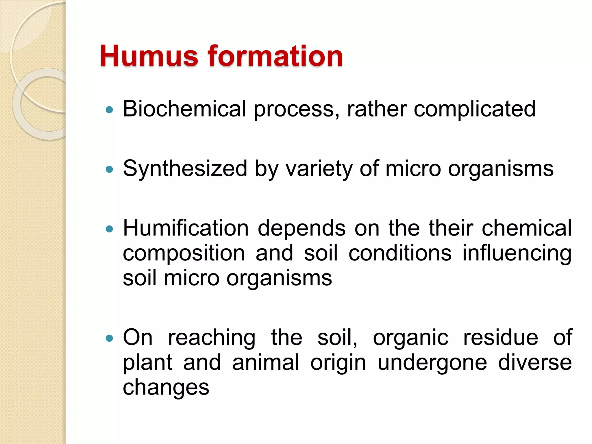 Humic substances | PPTX