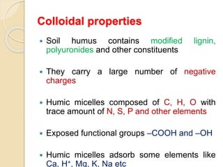 Humic substances | PPTX