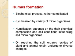 Humic substances | PPTX