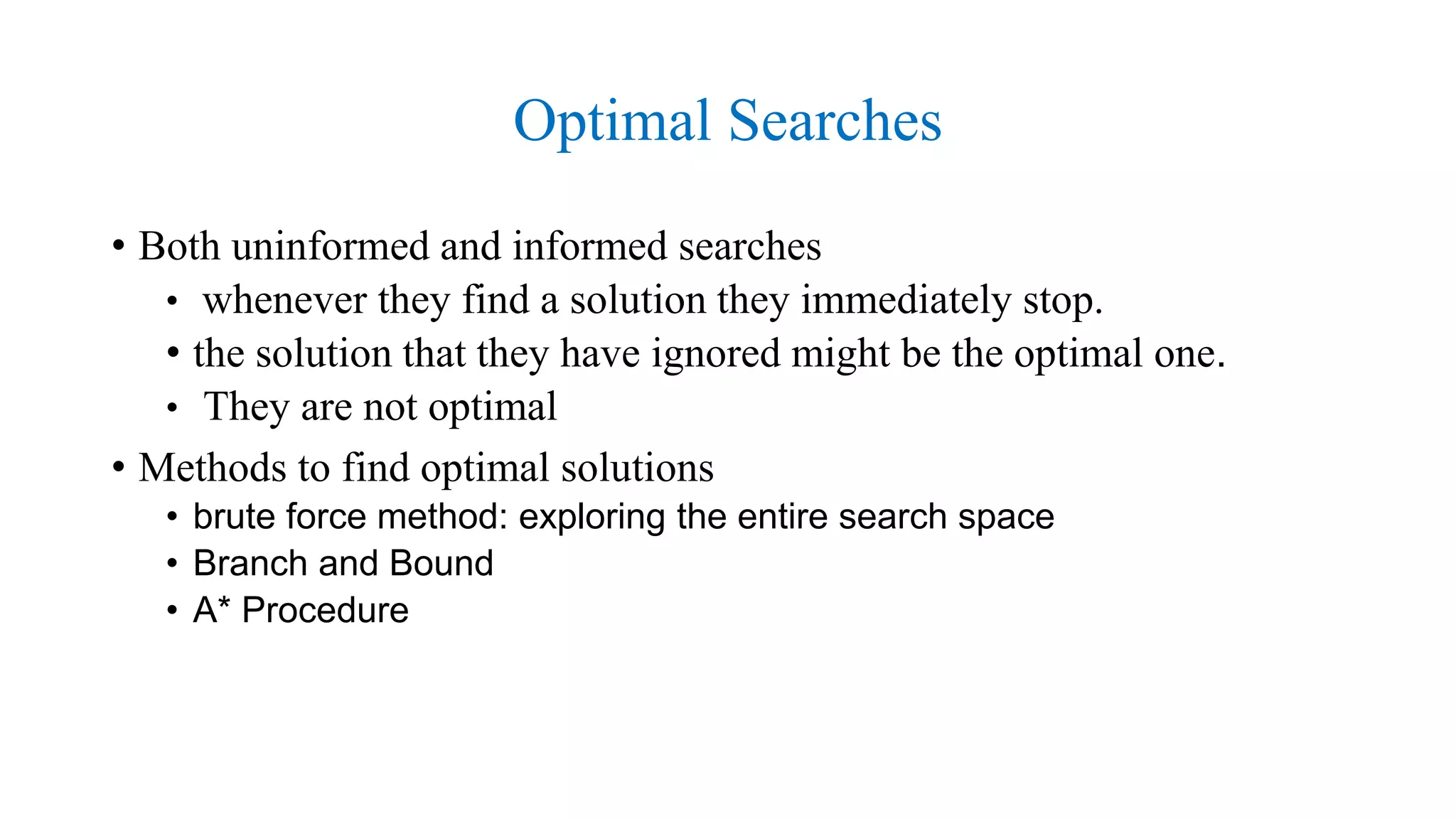 Lec 2 1 informed search | PDF | Search | Internet