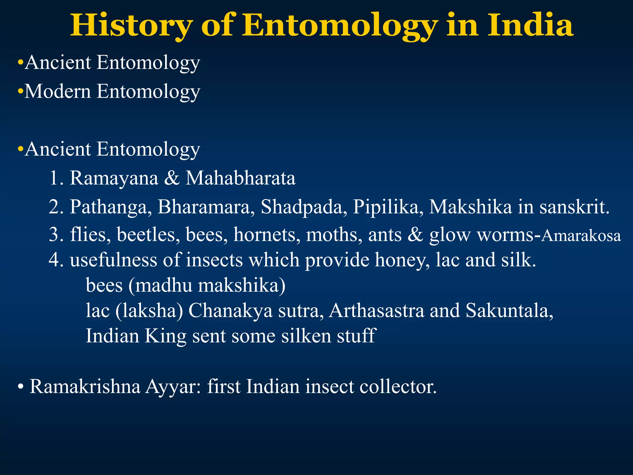 Lec. 1 Introduction and Hisstory of Entomology in India.ppt