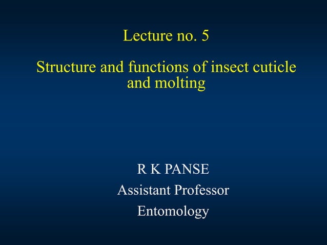 Lec. 5 insect cuticles.ppt