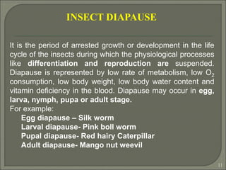 Lec. 14 Metamrphsis and types, diapause in insect.ppt
