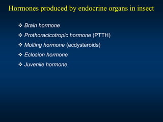 Lec. 21 Structure and functions of secretary(Endocrine) system in ...