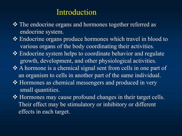 Lec. 21 Structure and functions of secretary(Endocrine) system in ...