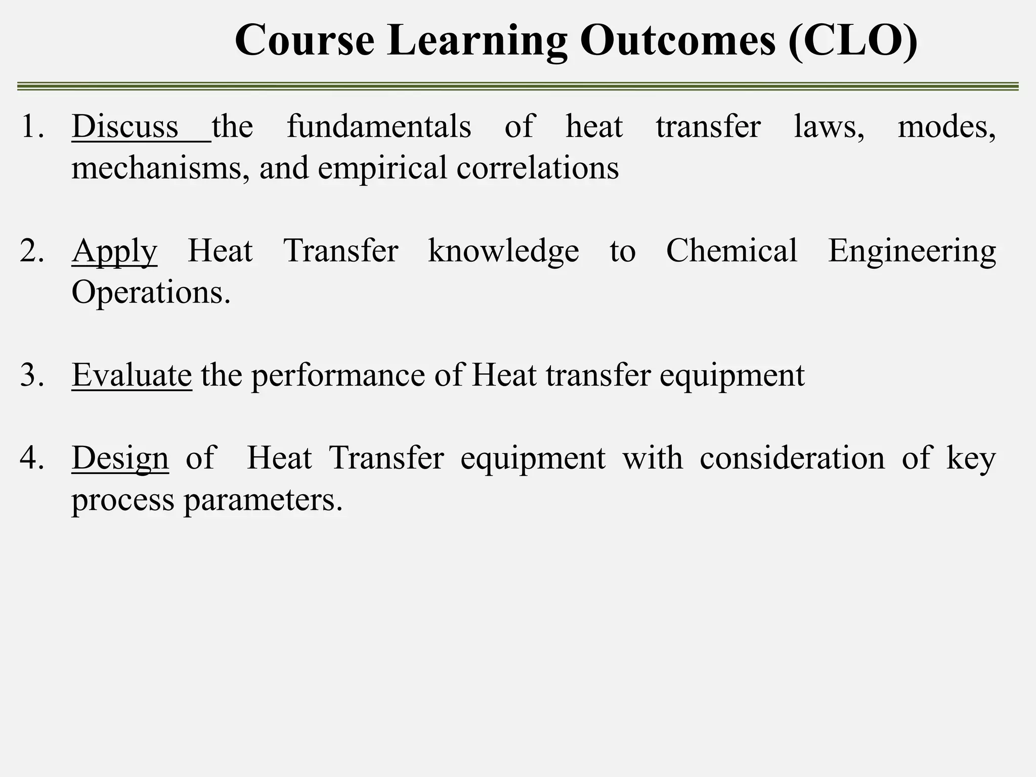 heat transfer operation | PDF