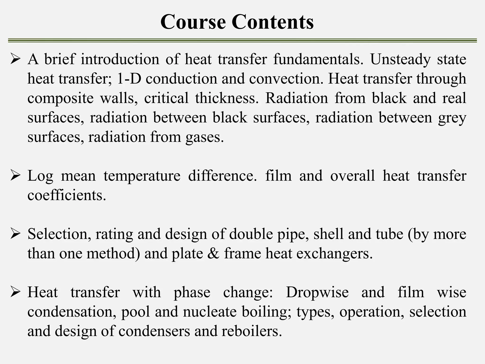 heat transfer operation | PDF