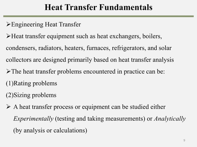 heat transfer operation | PDF