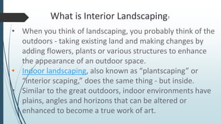 Interior landscape | PDF