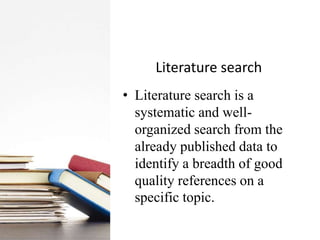Lec.5 Literature search Dr Gehad.pptx