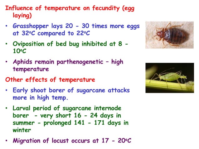 Lec. 14. Abiotic factors - Physical, nutritional and host plant ...
