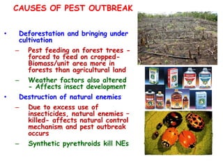 Lec. 15. Pests - Definition - Categories, Causes for outbreak of pests.ppt