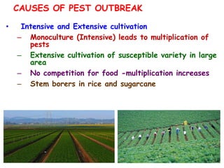 Lec. 15. Pests - Definition - Categories, Causes for outbreak of pests.ppt