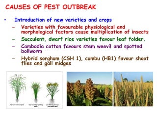 Lec. 15. Pests - Definition - Categories, Causes for outbreak of pests.ppt
