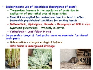 Lec. 15. Pests - Definition - Categories, Causes for outbreak of pests.ppt
