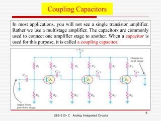 Types of Multistage Transistor Amplifiers | PPT