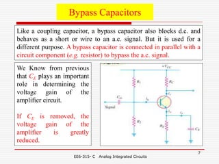 Types of Multistage Transistor Amplifiers | PPT