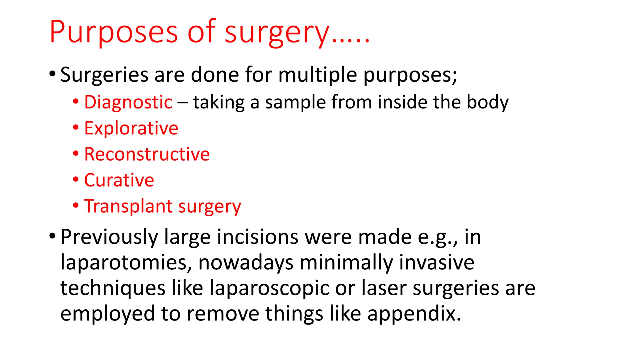 LEC. 1 INTRODUCTION TO SURGERY & APPROACH TO A SURGICAL PATIENT.pptx