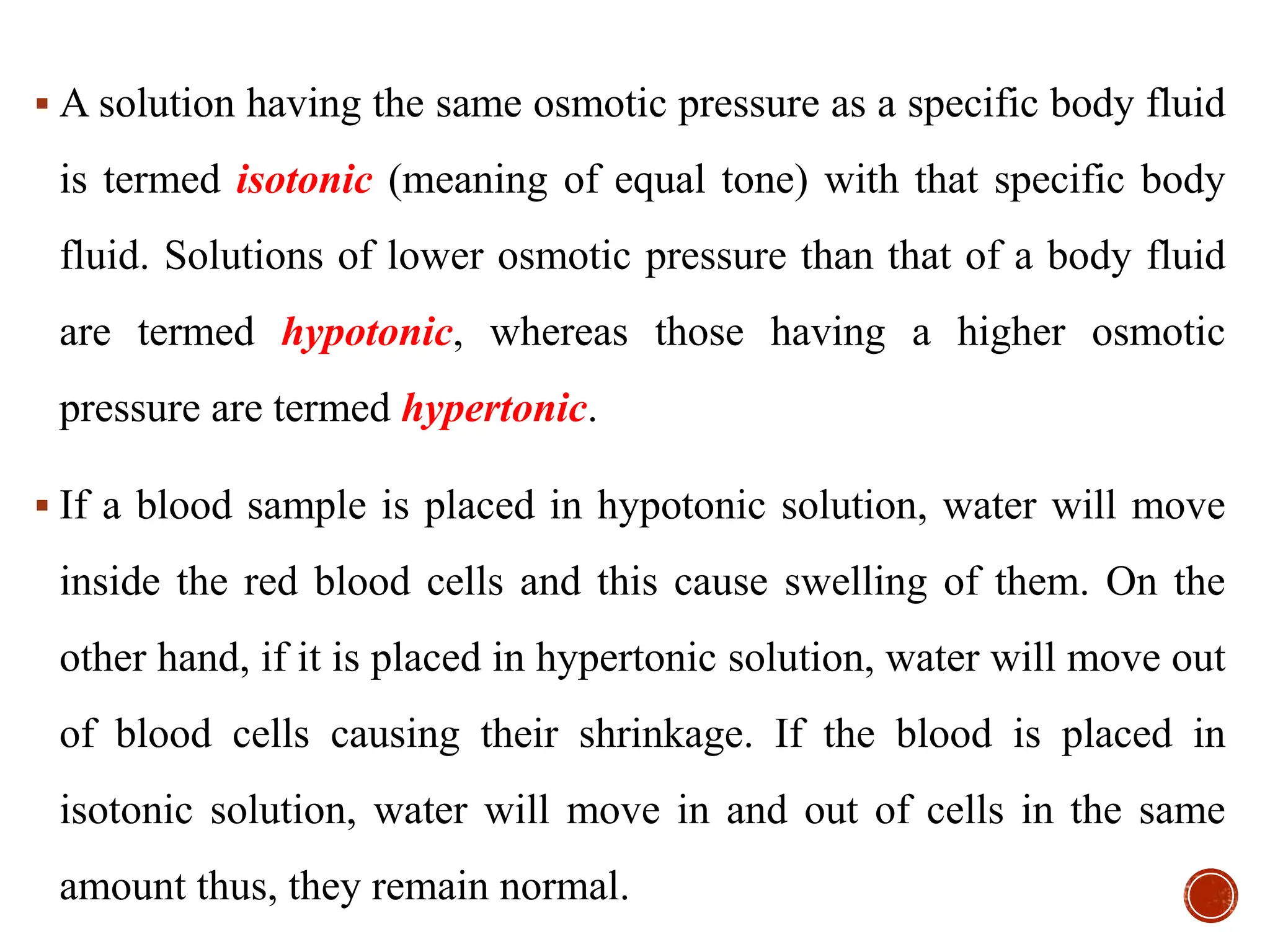 Lecture . One (isotonic solution ).pptx